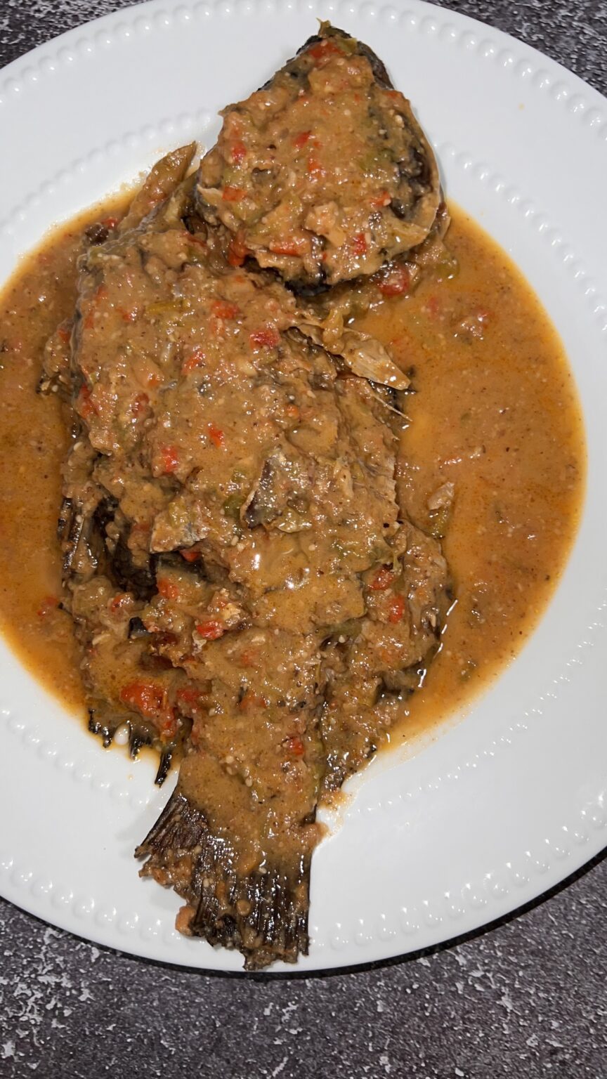 Smoked Tilapia in Groundnut Butter Sauce – A Traditional Kenyan and ...