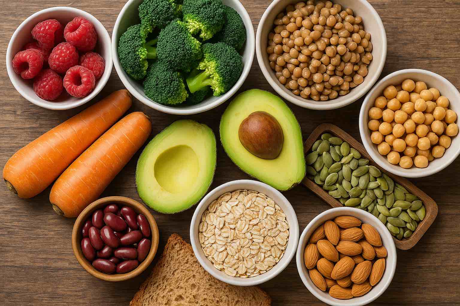 Top 10 High Fiber Foods for a Healthier Digestive System - Diverse ...